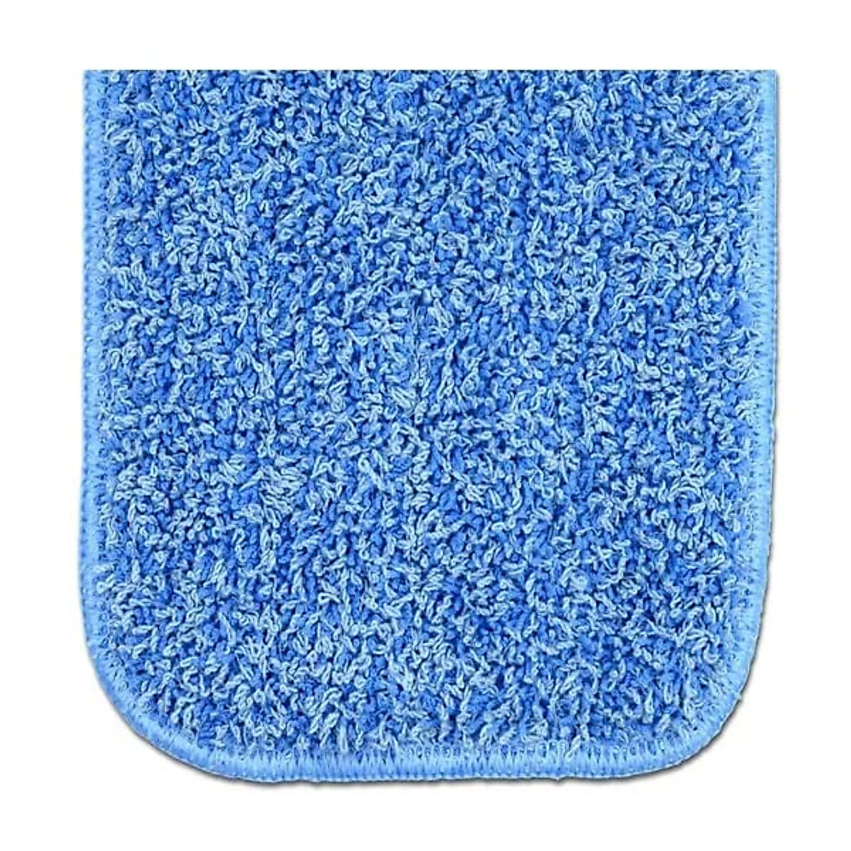 Nine Forty 36 Inch Microfiber Dust Mop Refill - Washable, Streak-Free Cleaning - Compatible with Flat Frame Kits - Ideal for Wet or Dry Flat Hardwood, Tile, and Laminate Floors - Blue (2-Pack)