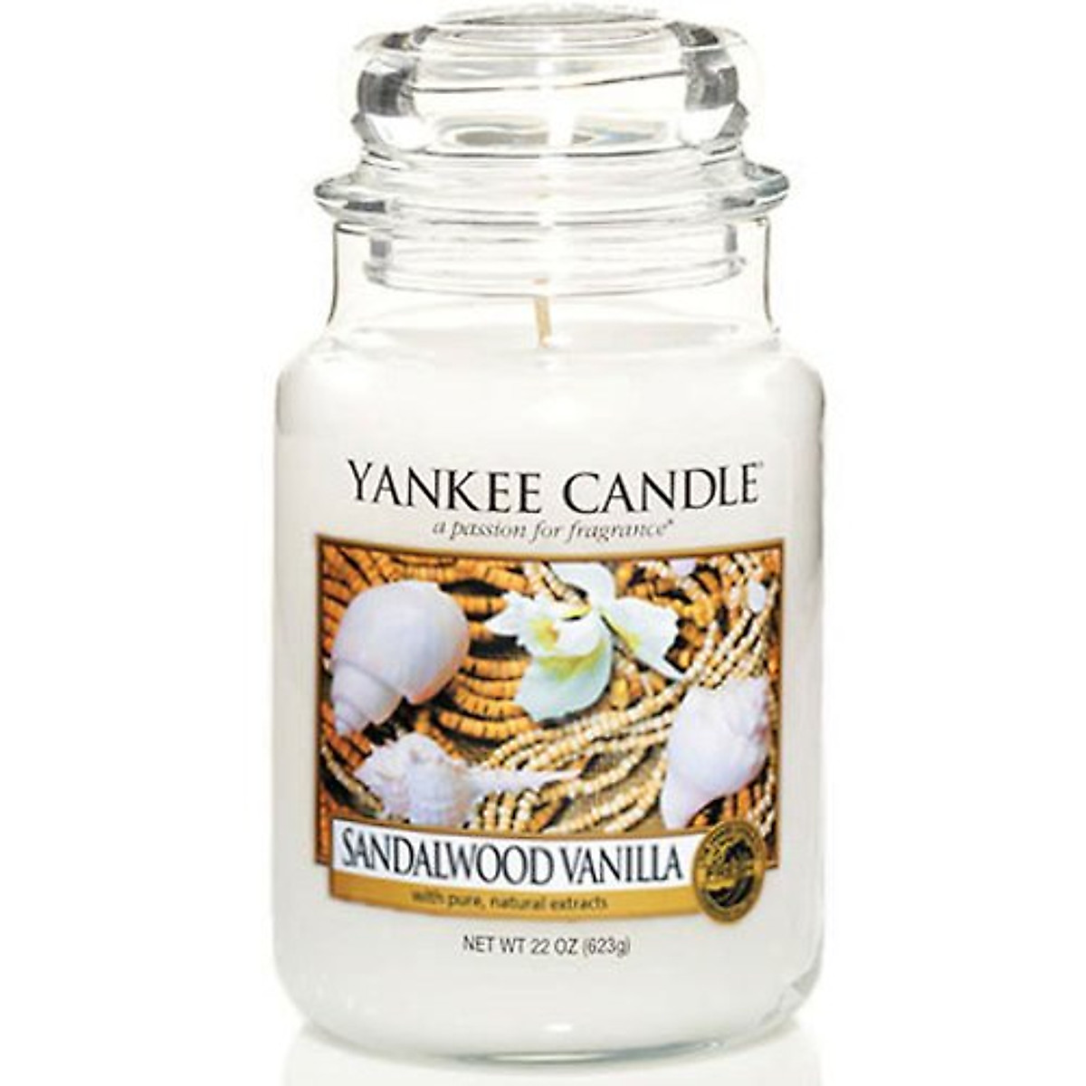 Yankee Candle Large 22Oz Jars-Sandalwood Vanilla Large Jar