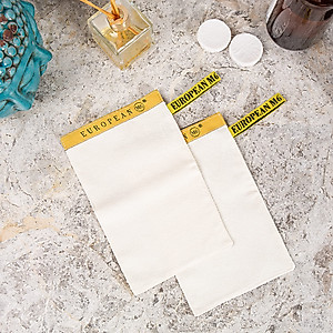 EUROPEAN M6 Niche Product, Deep Exfoliating Mitt Body Scrubber, Dead Skin Remover Treatment For Smooth Skin