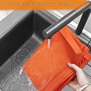 Griddle Mat for Blackstone Grill,28" Silicone Protective Mat Cover for Blackstone,Heavy Duty Food Grade Silicone Grill Cover,Protect Griddle from Rodents, Insects, Debris, and Rust(Orange)