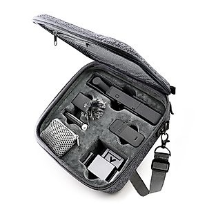 MAXCAM Shoulder Bag Travel Case for DJI Pocket 2 Creator Combo (Pocket 2 and Accessories are NOT Included)