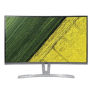Acer ED273 wmidx 27" Full HD (1920 x 1080) Curved 1800R VA Monitor with AMD FREESYNC Technology - 4ms | 75Hz Refresh Rate | HDMI, DVI & VGA port