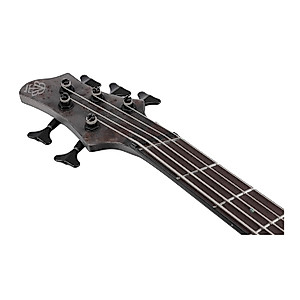 Ibanez BTB805MS 5-string Bass Guitar - Transparent Gray Flat