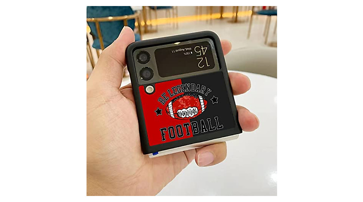 Custom Kansas City Football Phone Case for Samsung Z Flip