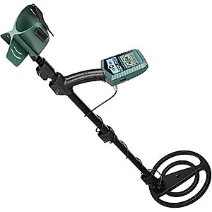 Barska Winbest Sharp-200 Professional Metal Detector Field Kit with Submergible Search Coil, Heanphone, Folding Shovel with Compass, Carrying Case