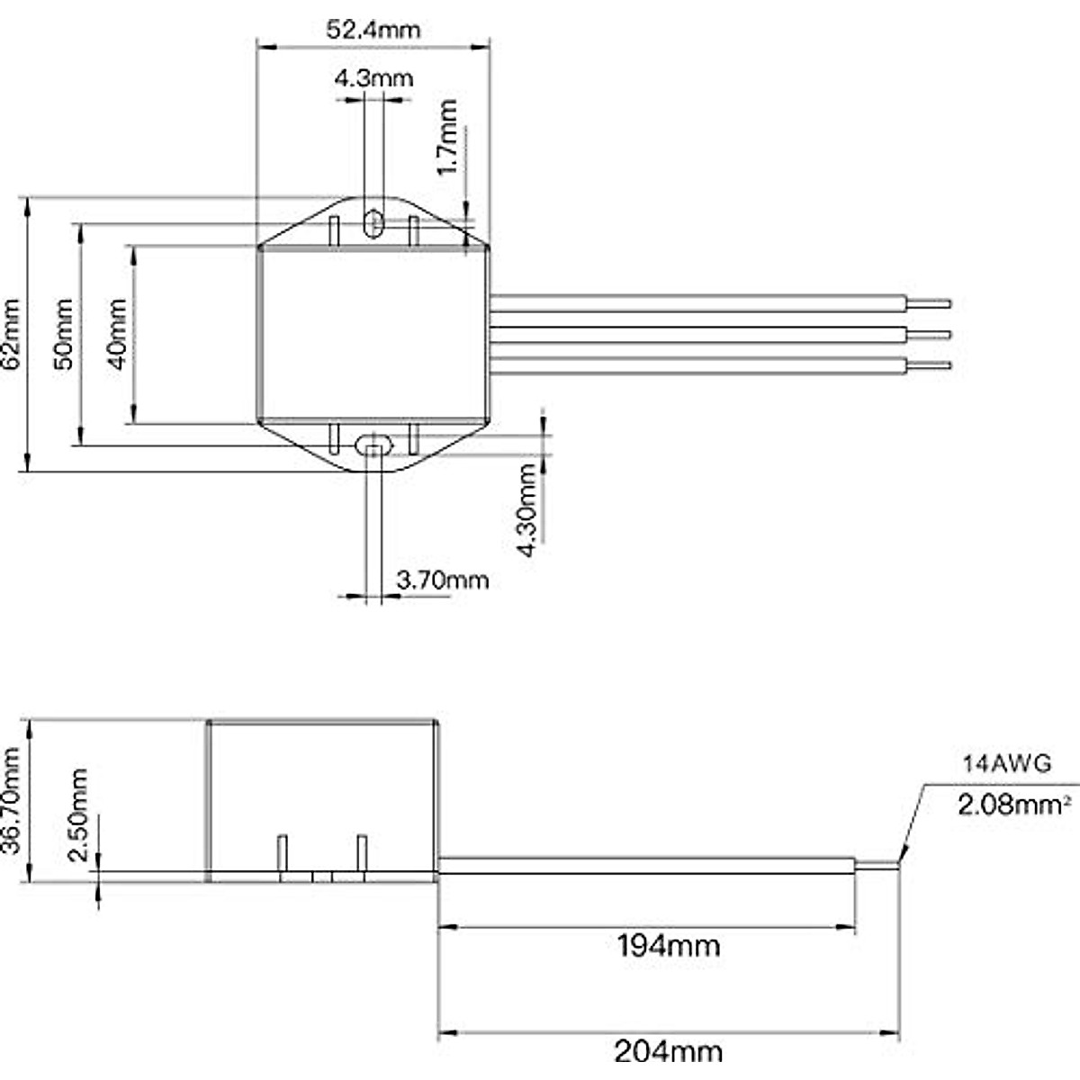 WatchfulEyE WTH-SG/TL20PG-320L UL Listed Surge Protector Adding Strong Surge Protection to Wall Outlets | Power Strip | Precision Instruments | Appliance
