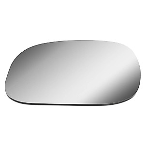 DNA MOTORING SMP-011-L Factory OE Style Left/Driver Side Door Rear View Mirror Glass Lens [Compatible with 97-02 Expedition / 97-04 F150&Heritage / 97- F250&SD / 98-02 Navigator]