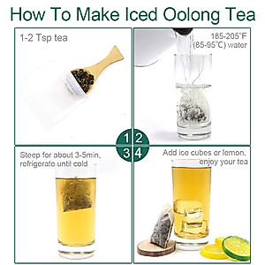 FullChea - Milk Oolong Tea - Oolong Tea Loose Leaf - Taiwan High Mountain Tea Jin Xuan Milk Oolong - Naturally Milky and Silky Aroma - Health Tea - 4oz / 113g