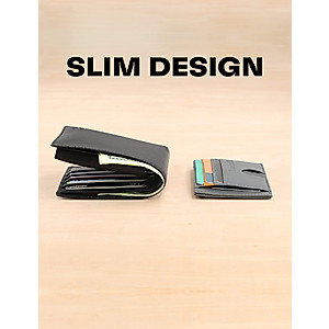 Timberland Men's Slim Leather Front Pocket Credit Holder Wallet, Olive (Blix Card Case), One Size