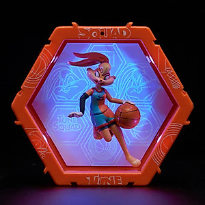 WOW! PODS Space Jam: A New Legacy - Lola Bunny | Light-Up Bobble-Head Figure | Official Warner Bros Collectables, Toys and Gifts for Boys and Girls, Aged 5+