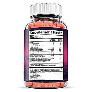 (2 Pack) Gemini Keto Max Superfruit Gummies Collagen Booster Contains Organic Silica Bamboo Acai Berry with Pomegranate Juice 120 Gummys