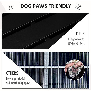 Heavy Duty Dog Crate, 44" Indestructible Metal Dog Kennel, Indestructible Pet Cage for High Anxiety Large Dogs with Sturdy Door Lock and Removable Trays