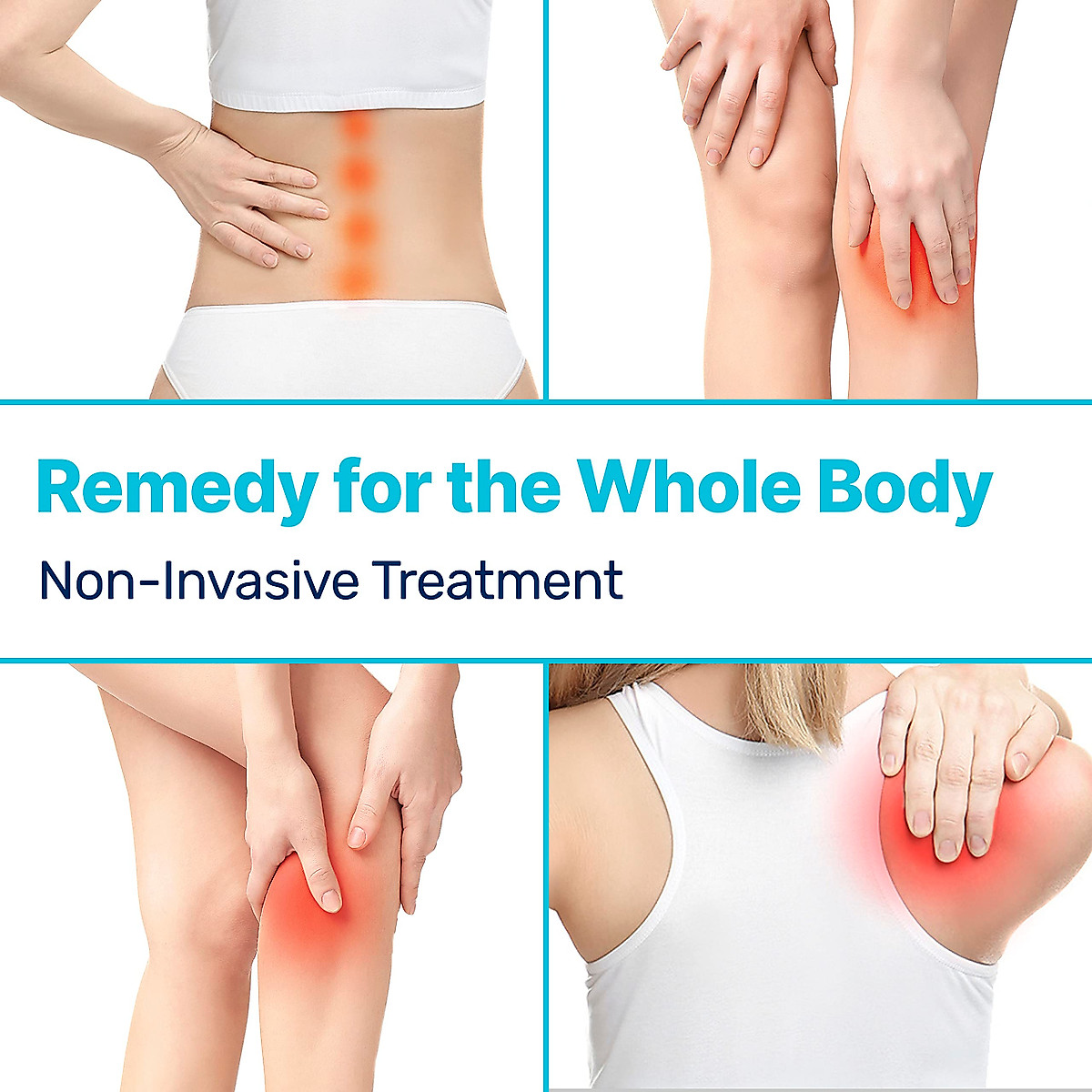 MEDVICE Rechargeable Tens Unit Muscle Stimulator, 2nd Gen 16 modes & 8 Upgraded Pads for Natural Pain Relief & Management, FDA Cleared Electric Pulse Impulse Mini Massager Machine