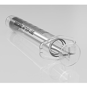 3ml Disposable Syringe with 25Ga 1 Inch Needle,30 PCS Luer Lock Industrial Dispensing Accessories,Individually Wrapped