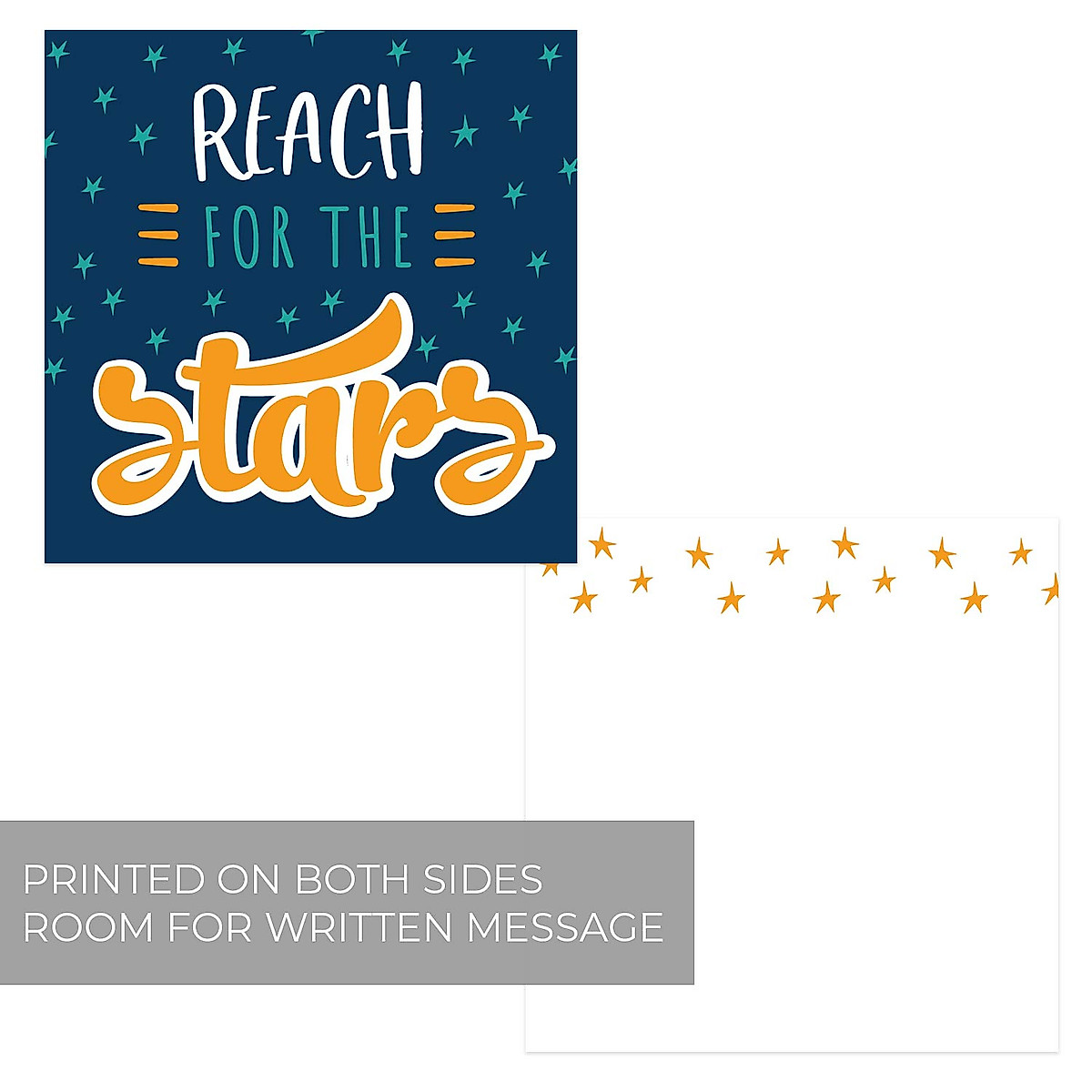 Canopy Street Kids' Affirmation Lunch Box Notes / 3.5" Square Motivational Lunch Box Cards/Pack of 60 Encouraging Mini Notes