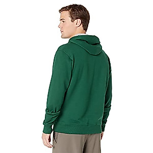 Champion Men's Powerblend Fleece Hoodie, C Logo Retired Colors, Forest Peak Green C Logo, X-Large