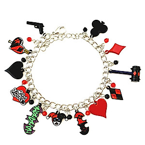 FJCPHAHA Wonderful Boutique Original Design Quality Cosplay Clown Charm Bracelet Gifts for Woman