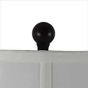 Decor Therapy PL1644 61.5" Walnut Ridge Brass Floor Lamp