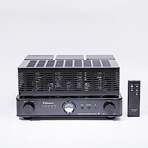Willsenton R8 KT88/EL34 x4 Tube Amplifier Integrated AMP Power Amplifier Headphone Replaceable Basic Meter (Black)