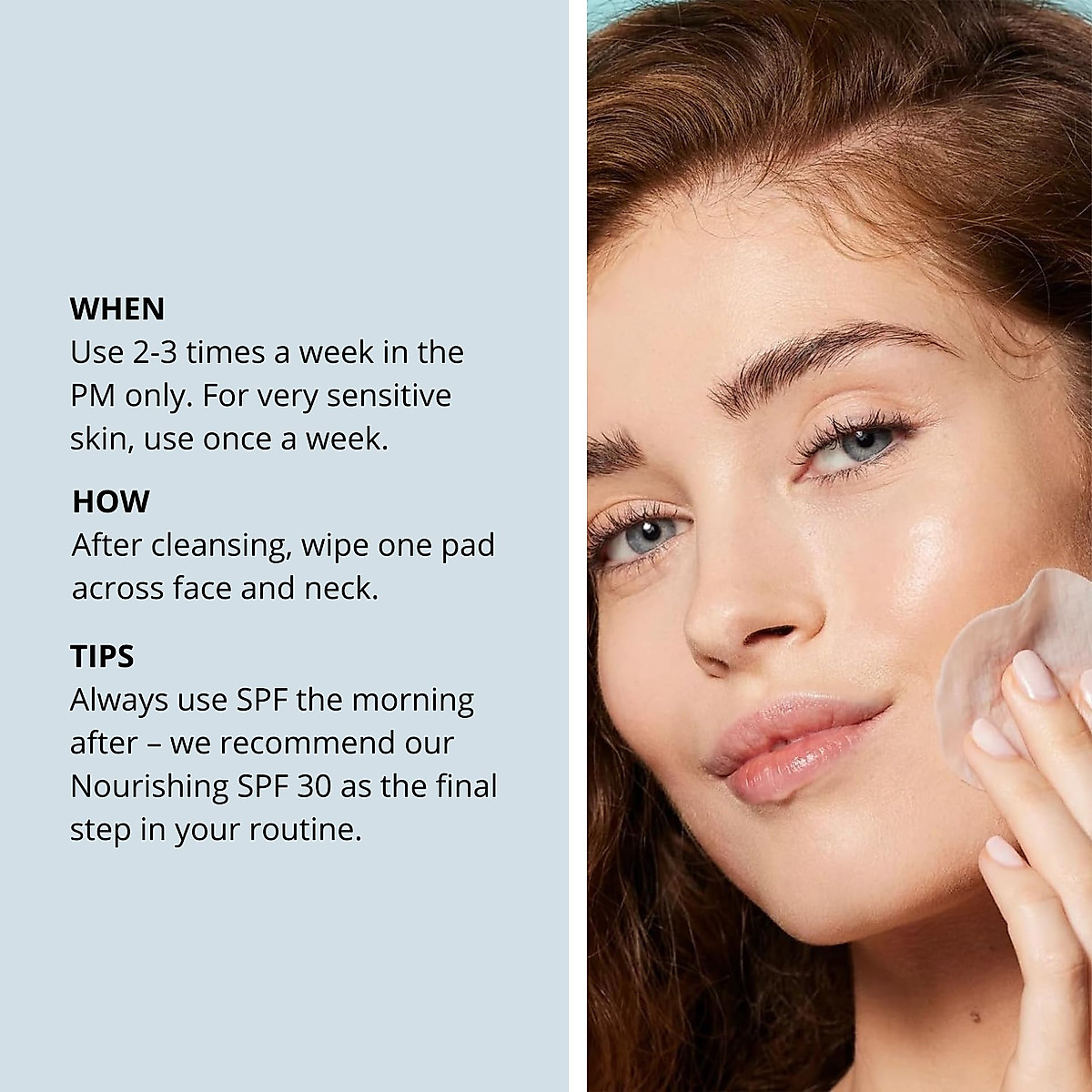 Nip + Fab Glycolic Acid Night Face Pads with Salicylic and Hyaluronic Acid, Exfoliating Resurfacing AHA Facial Pad for Exfoliation Even Skin Tone Blemish Control Pigmentation, 60 Pads, 2.7 Ounce