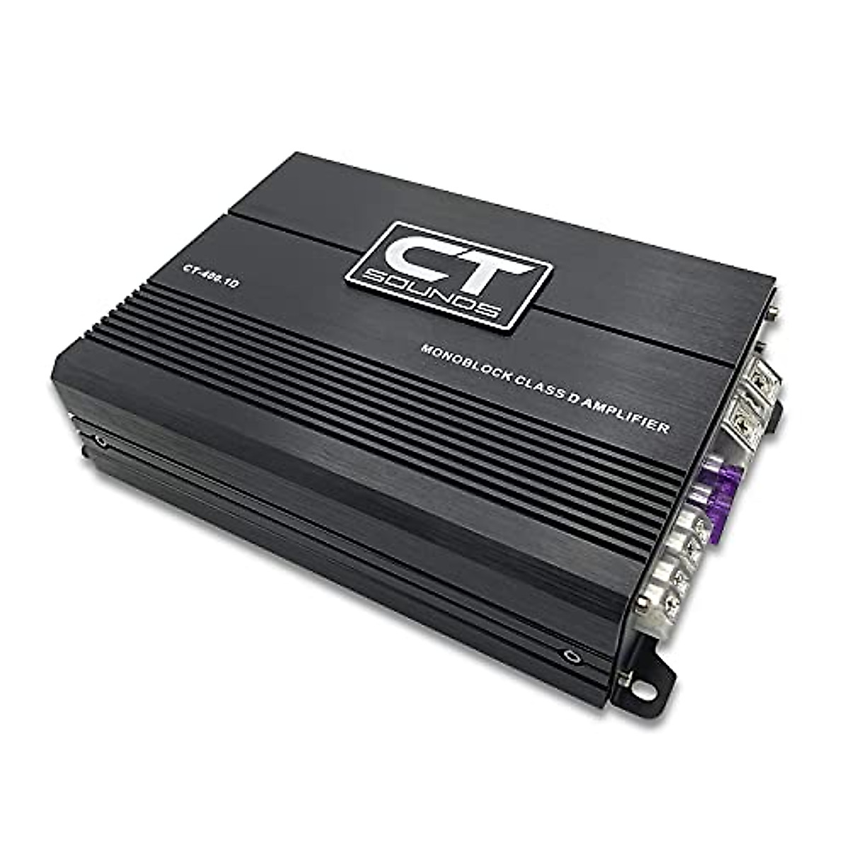 CT Sounds CT-400.1D Compact Class D Car Audio Monoblock Amplifier, 400 Watts RMS