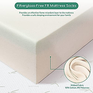 Airdown Full Mattress, 6 Inch Memory Foam Mattress in a Box for Kids with Breathable Bamboo Cover, Medium Firm Green Tea Gel Mattress for Bunk Bed, Trundle Bed, CertiPUR-US Certified, Made in USA