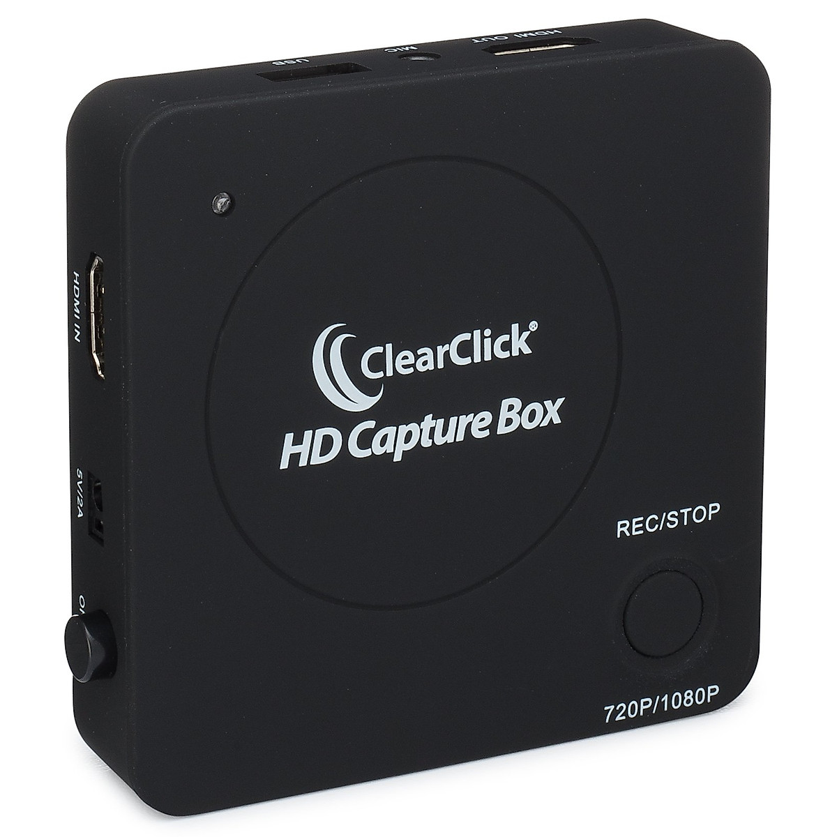 ClearClick HD Capture Box - Capture Video from Gaming Devices & HDMI Sources (No Computer Required)