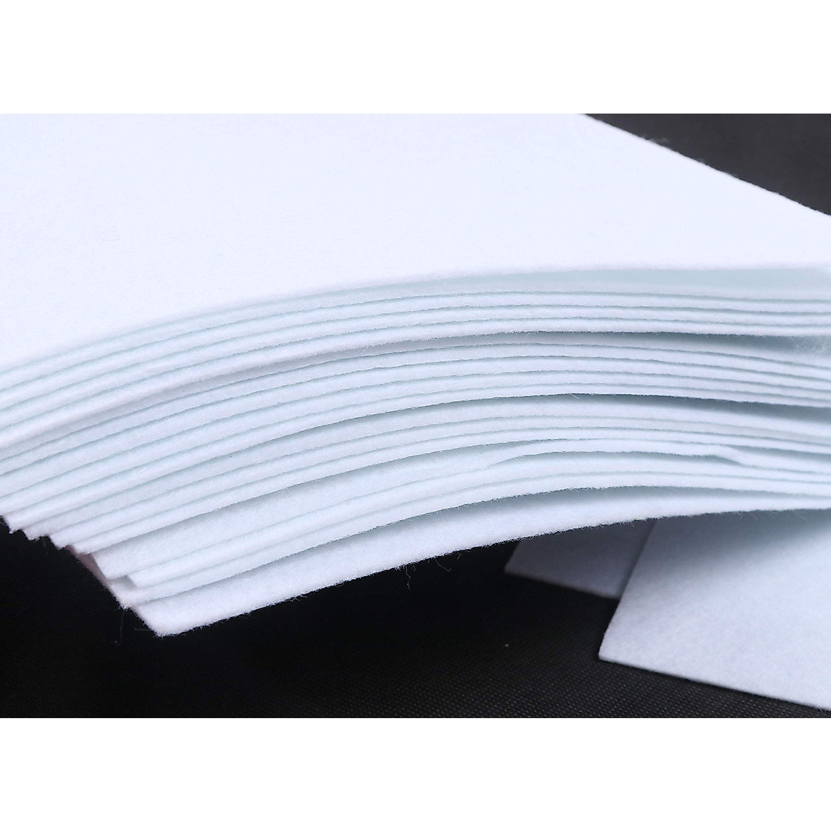 YYCRAFT Stiff Felt Sheets Thick Felt 9 Inch X 12 Inch - 15 Pcs Pack, White