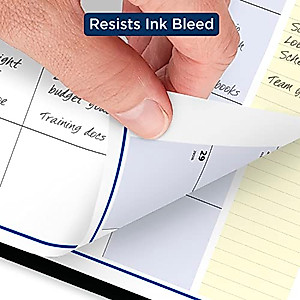 AT-A-GLANCE 2024 Monthly Planner, 7" x 8-3/4", Medium, QuickNotes, Black (76080524)