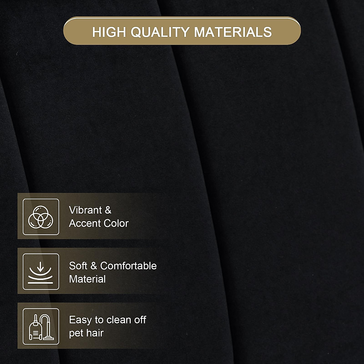 TTGIEET 105" Velvet Sofa Couch with Chaise, L Shape Futon Sofa Couch with USB, 4-Seat Sleeper Sofa Bed for Living Room (Black)