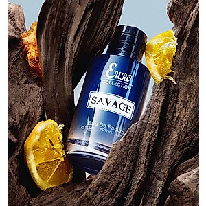 Tokuyo Savage Blue Cologne for Men Natural Spray Masculine Scent Wonderful Fragrance Gift Eau De Parfum for Daily Use 3.3 Fluid Ounce, 100.0 milliliters