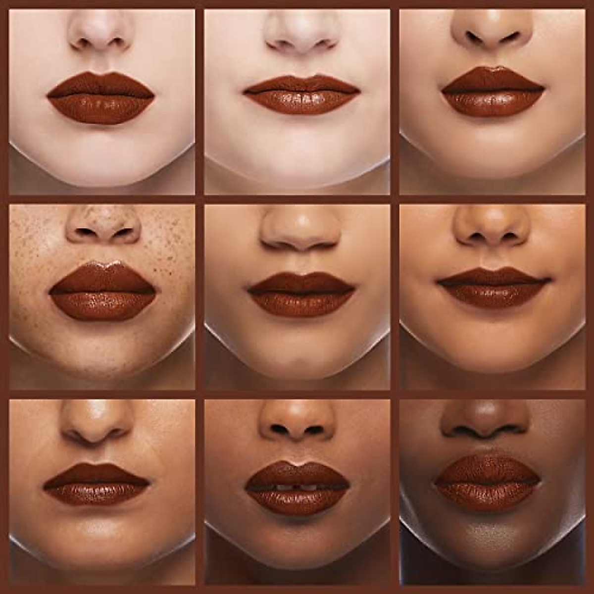 wet n wild Silk Finish Lipstick, Hydrating Rich Buildable Lip Color, Formulated with Vitamins A,E, & Macadamia for Ultimate Hydration, Cruelty-Free & Vegan - Mink Brown