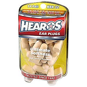 Hearos Ultimate Softness Series Ear Plugs, 14 Pair