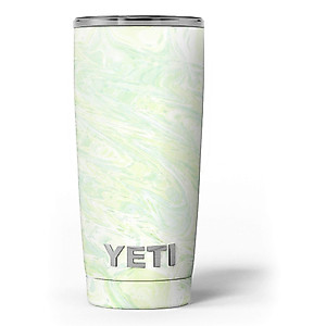 Design Skinz Slate Marble Surface V29 - Skin Decal Vinyl Wrap Kit Compatible with The Yeti Rambler Cooler Tumbler Cups