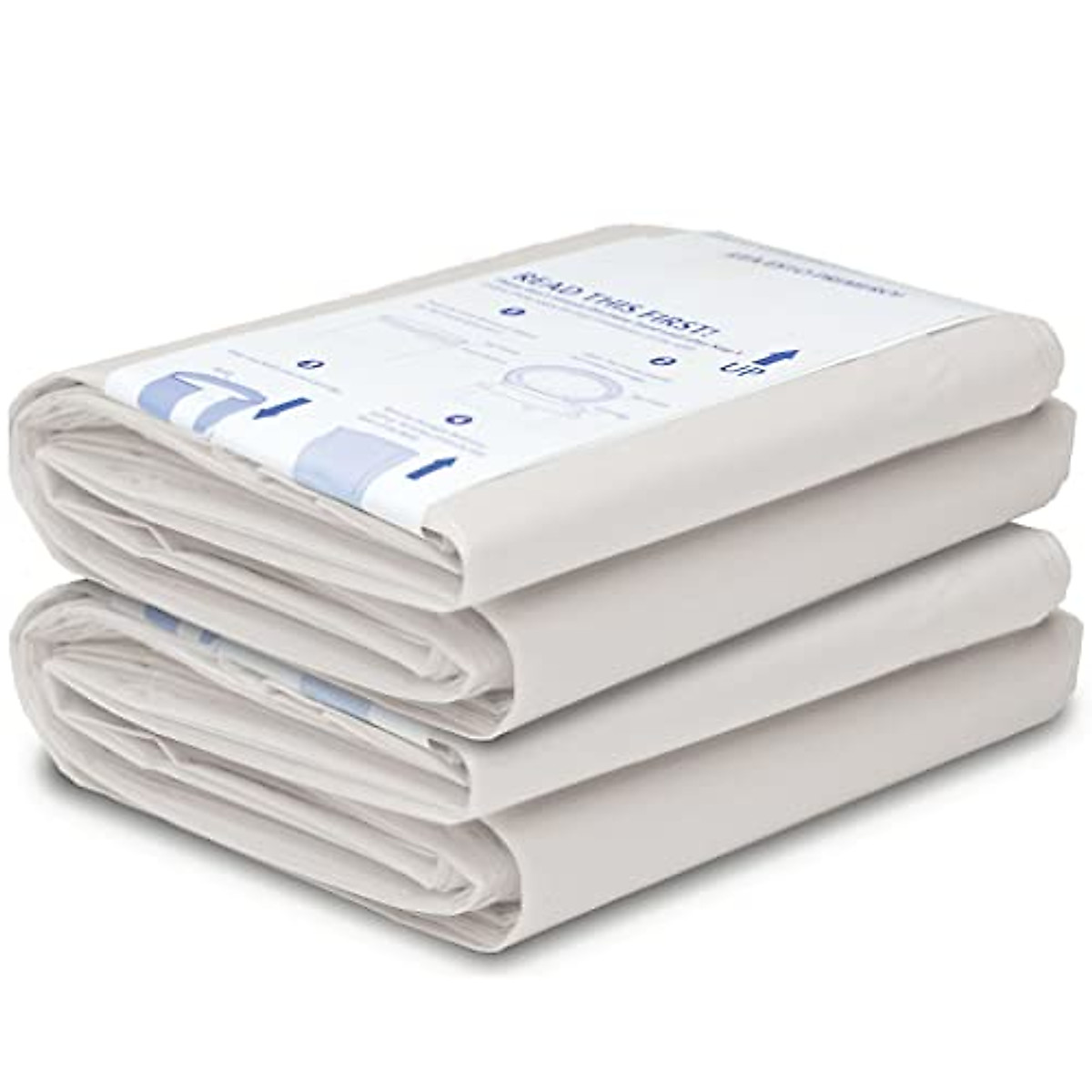 Dekor Plus Diaper Pail Refills|2 Count|Most Economical Refill System|Quick & Easy to Replace|No Preset Bag Size–Use Only What You Need|Exclusive End-of-Liner Marking|Baby Powder Scent Package may vary