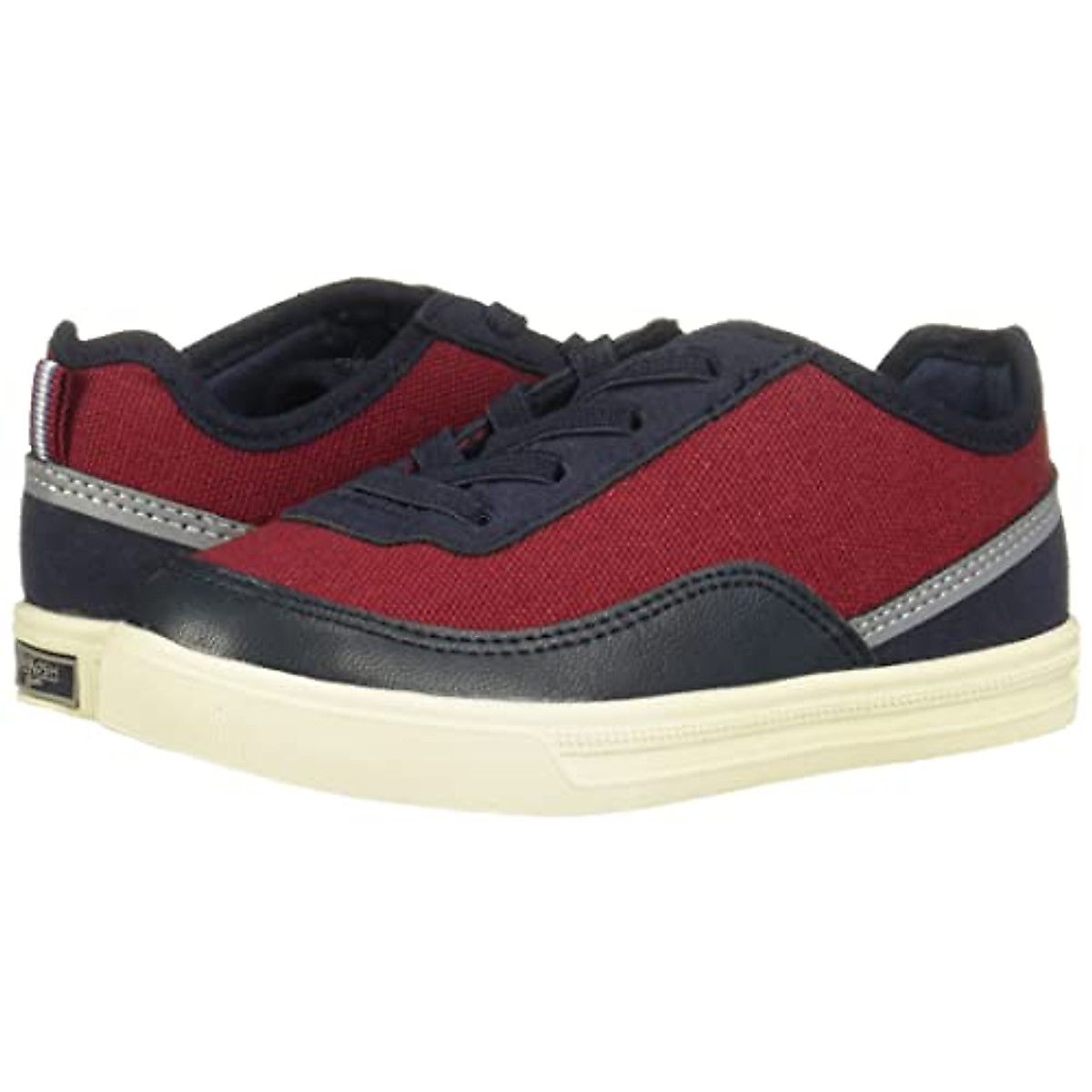 OshKosh B'Gosh Boy's Ealing Sneaker, Burgundy, 8 Toddler