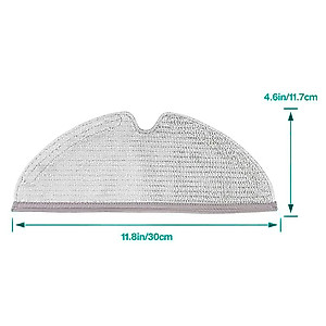 10 Pack Mop Rag for Xiaomi Roborock Q7 Max Q7 Max+ Q7 Plus T8 Vacuum Cleaner Replacement Washable Mop Cloths Spare Parts