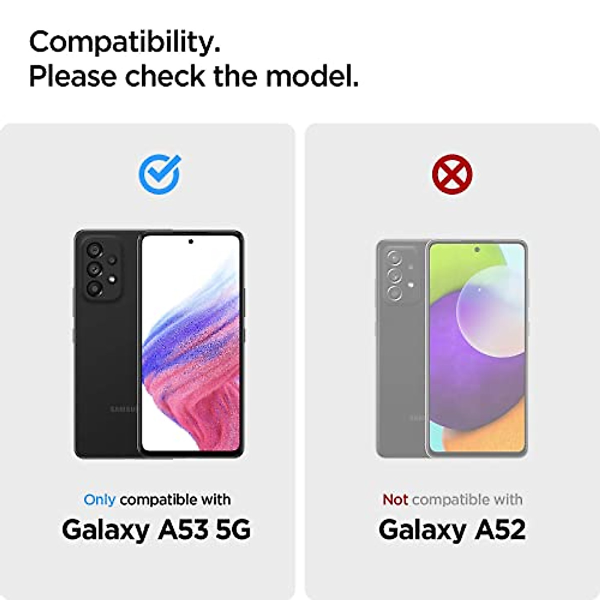 Spigen Tough Armor Designed for Galaxy A53 5G Case (2022) - Black