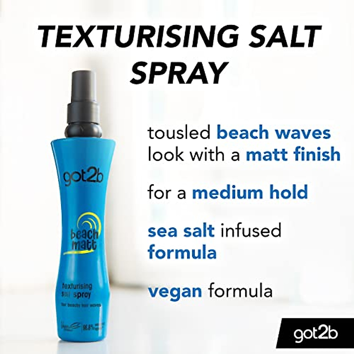 Schwarzkopf Got2b Beach Matte Salt Spray (200ml)