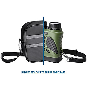 Barska NV-2 Night Vision Infrared Digital Binoculars - Small, Compact, and Lightweight Design