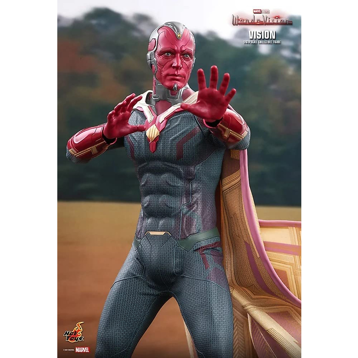 Hot Toys Wandavision 12 Inch Action Figure 1/6 Scale - Vision 907936