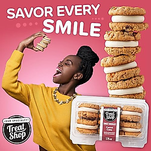 Our Specialty Carrot Cake Sweet Middle Sandwich Cookies, Made in a Peanut Free and Nut Free Facility, 12 Pack