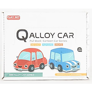 RuiDaXiang Metal Pull Back Cars,8 Pack Mini die cast Toy Cars Set, for Aged 3-6 Year Boys