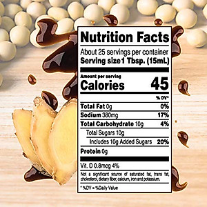 Roland Foods Ginger Soy Glaze, Specialty Imported Food, 12.9-Ounce Bottle