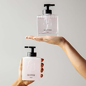 Tirtyl Skipper Foaming Hand Soap Tablet Refills - 12 Pack - 96 fl oz total (12x 8 fl oz) - New Formula - Compostable Packaging - Lemon & Makrut