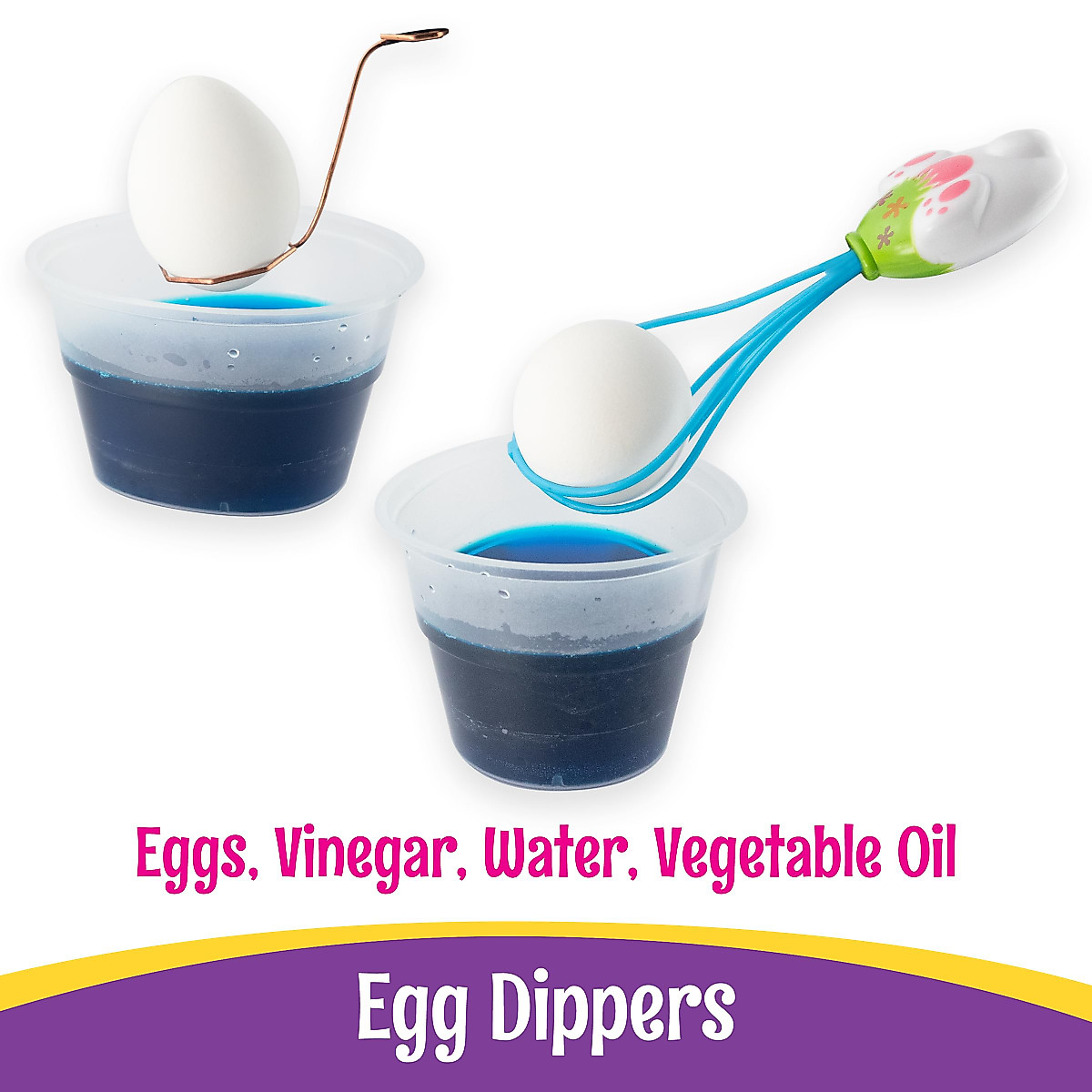 PAAS Easter Egg Decorating Bundle, Includes 1 Deluxe Kit, 1 Tie Dye Egg Dying Kit, and PAAS Whiskers for Easy Egg Dying, Food Safe Dye for Family Easter Activity (3 Piece Bundle)