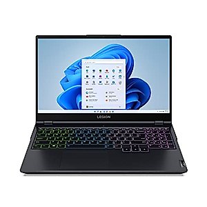 Lenovo - Legion 5 - Gaming Laptop - 15.6" FHD - AMD Ryzen 5 5600H - 8GB DDR4 RAM - 512GB NVMe TLC SSD - NVIDIA GeForce RTX 3050 Ti Graphics - Windows 11 Home - Phantom Blue