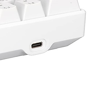 Gaming Keyboard, Wired Type C Mechanical Keyboard 82 Keys Ergonomic Design for Desktop Computer for