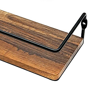 QEEIG Floating Shelves for Bathroom Bundle (Contains 2 Items)