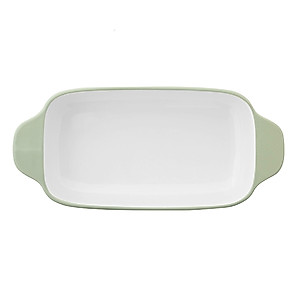 KitchenAid Vitrified Stoneware Loaf Pan, 1.5-Quart, Pistachio